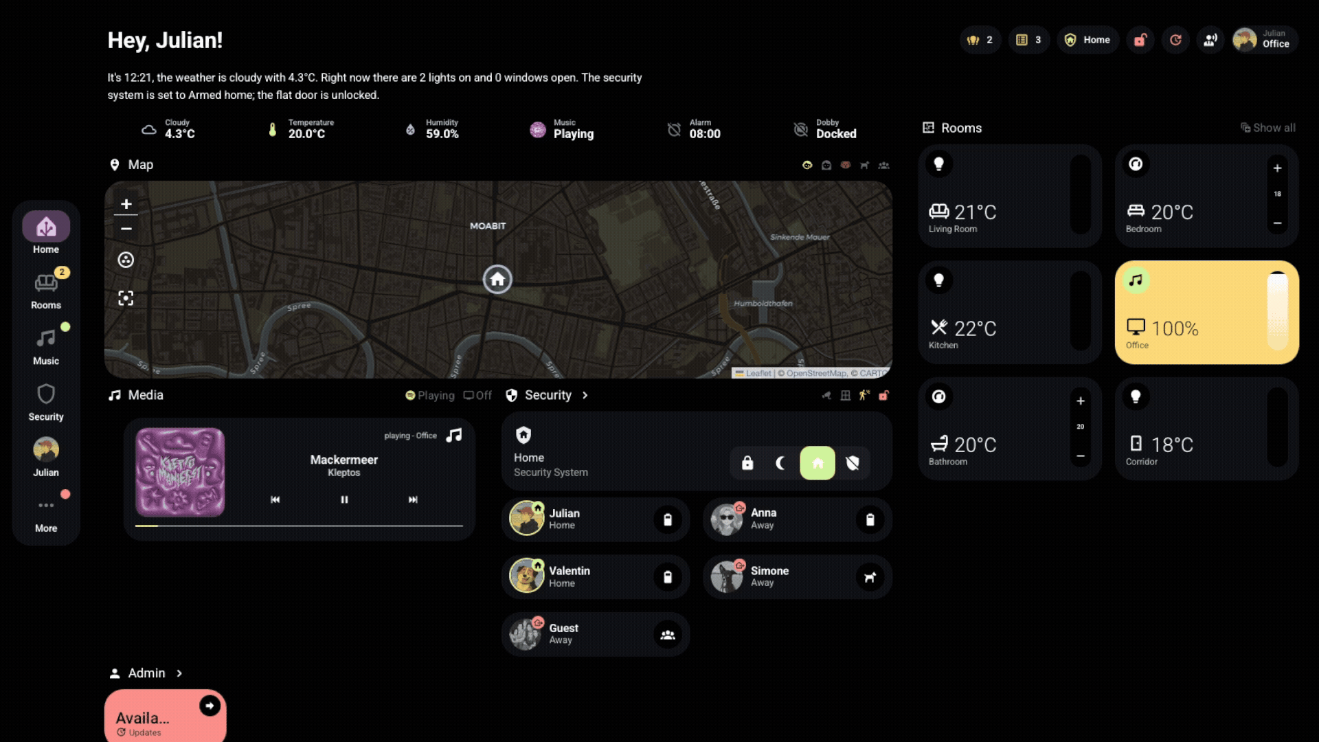 HA Dashboards - Custom Home Assistant Designs