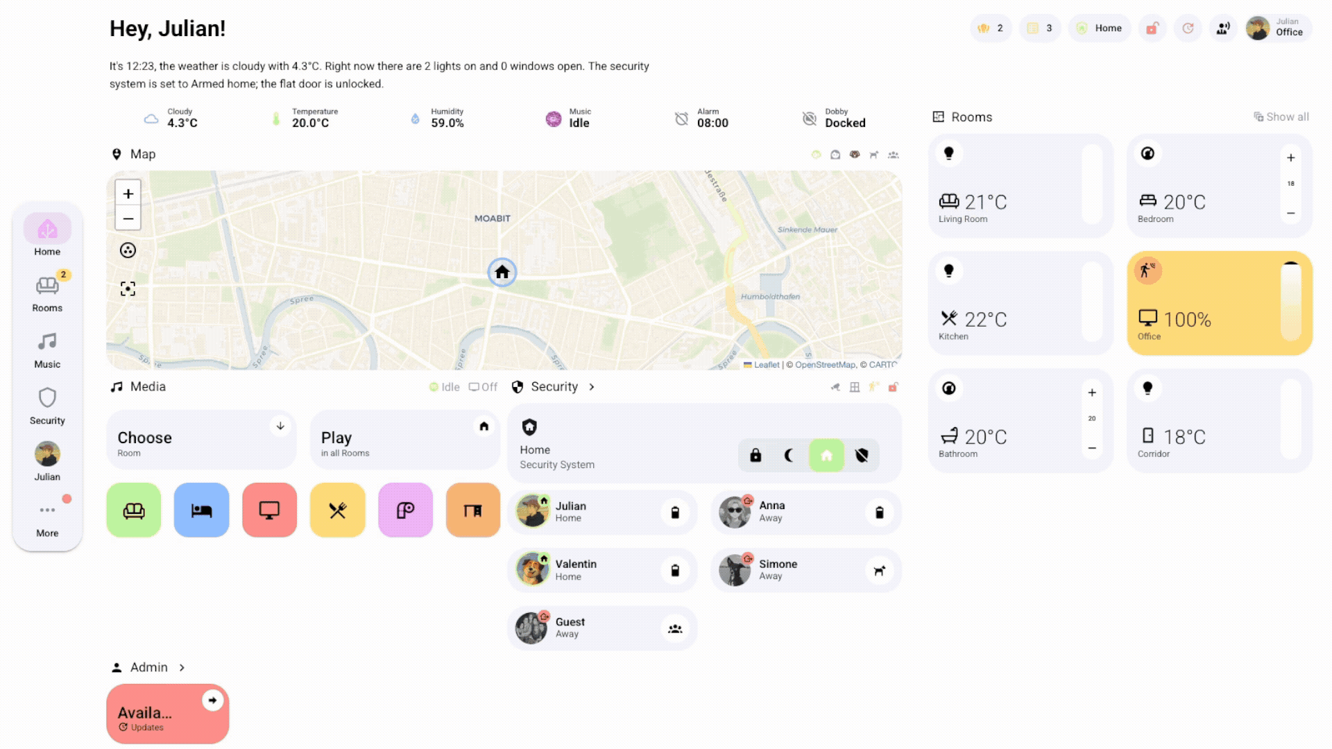 HA Dashboards - Custom Home Assistant Designs
